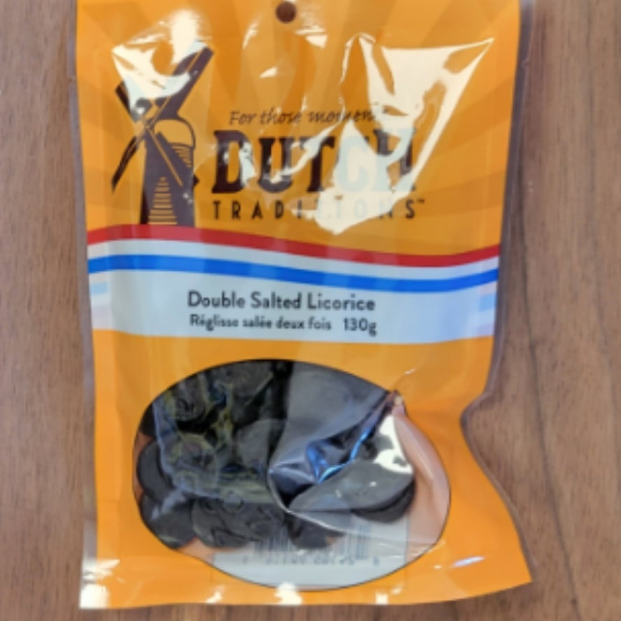 DUTCH TRADITIONS Double Salted Licorice 130g | Trenton Deli & Bakery